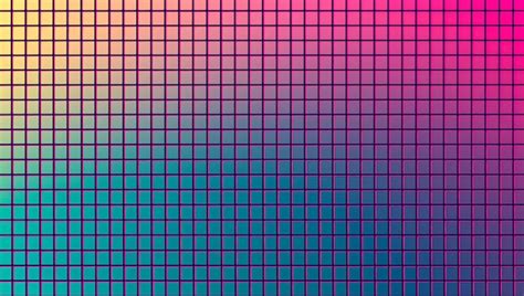 Premium Photo Color Spectum Tile Grid