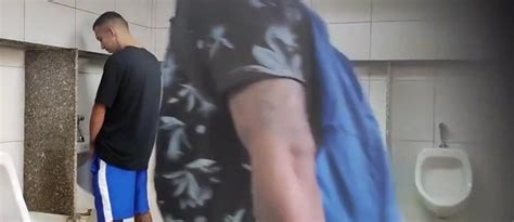 Brazil Fuck In A Public Restroom Thisvid Com