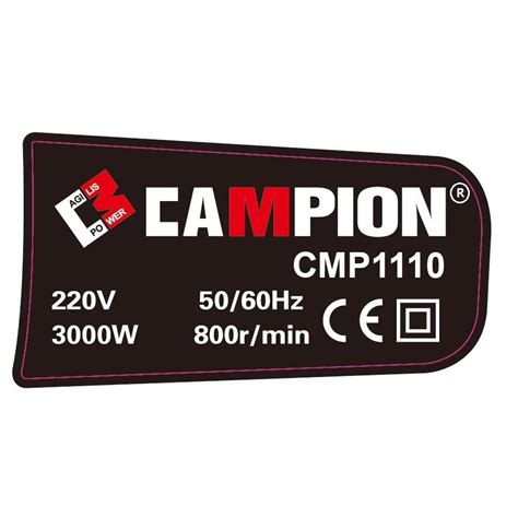 Смесител за хоросан и боя Champion, 3000 W, 6 скорости, 1 включена ...
