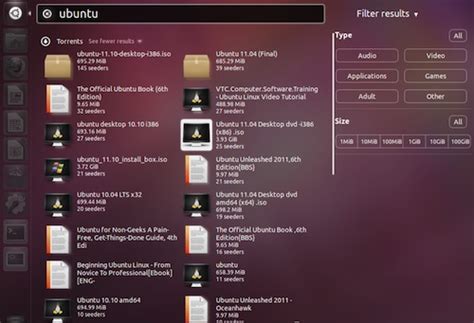 Handy Ubuntu Unity Lenses And Scopes Tech Source