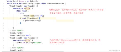Java线程状态总结线程初始化时的状态 Csdn博客