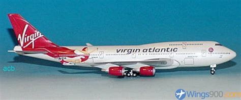 New Release 1500 Netmodels Virgin Atlantic Airways B 747 4q8 Dac
