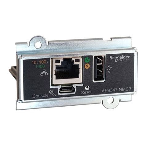 Apc Network Management Card For Easy Ups 3 Series Ln149489 Ap9544 Scan Uk