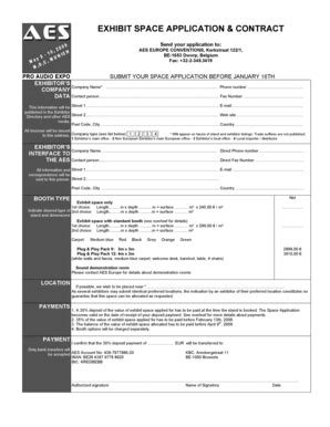 Fillable Online Aes 126TH SPACE APPLICATION In Progress Doc Aes Fax