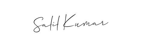 79 Salil Kumar Name Signature Style Ideas Awesome E Sign