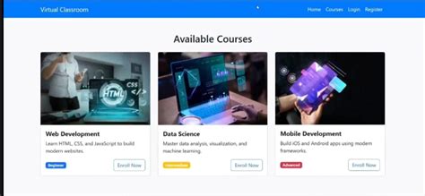 Github Rohitmh09aws Hosted Virtual Classroom And Learning Platform Main