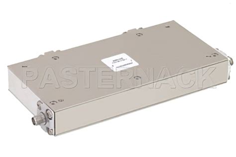 Dual Junction Isolator With 36 DB Isolation From 1 GHz To 2 GHz 50 Watts And SMA Female