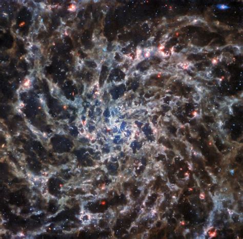 Another Ghostly Spiral Galaxy Revealed By Jwst Universe Today