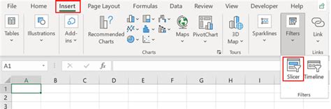how to create slicers and timelines in excel geeksforgeeks
