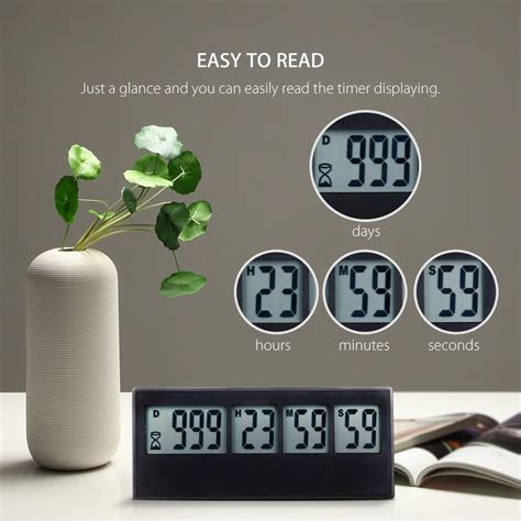 Buy Aimilar Digital Countdown Days Timer 999 Days Count Down Timer For
