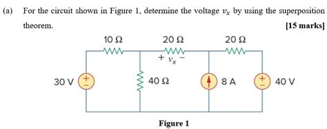 Solved A For The Circuit Shown In Figure Determine The Chegg