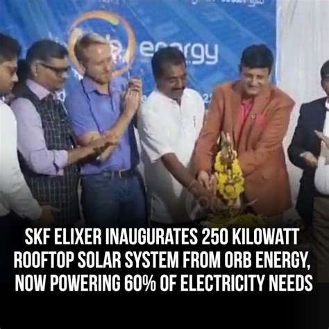 Video Sudhindra Thekkatte On Linkedin Skf Elixer Inaugurates Its
