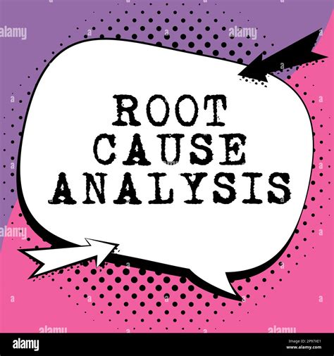 Conceptual Caption Root Cause Analysis Business Idea Method Of Problem Solving Identify Fault