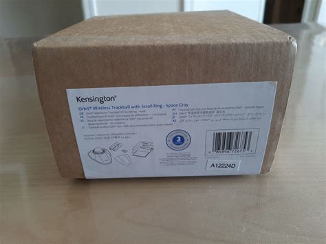 Brand New Kensington Orbit Wireless Trackball With Scroll Ring On Ebid
