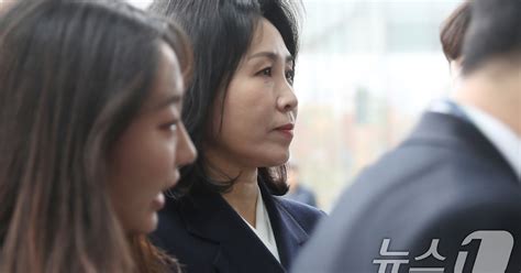 공직선거법 위반 혐의 선고공판 출석하는 김혜경