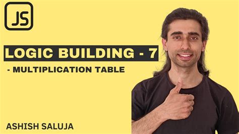 Javascript Js Coding Practice 7 How To Generate Multiplication Tables