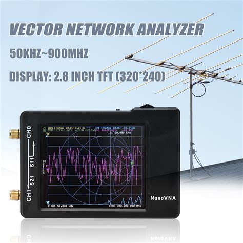 Portable Vector Network Analyzer Lcd Digital Handheld Shortwave Mf Hf Vhf Uhf Antenna Analyzer Portable Vector Network Analyzer Lcd Digital Handheld Shortwave Mf Hf Vhf Uhf Antenna Analyzer