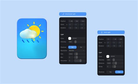 Weather Icon And Sculpting D Ui Interactive Web Design With Spline Design Code