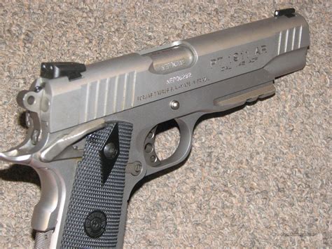 Taurus Pt 1911 Ar Ss W Rail 45 Ac For Sale At