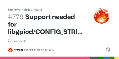 Support Needed For Libgpiod Config Strict Devmem Systems · Issue 779 · Hzeller Rpi Rgb Led