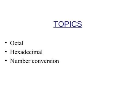 Ccna 1 3 Itnmodule5number Systemspptx