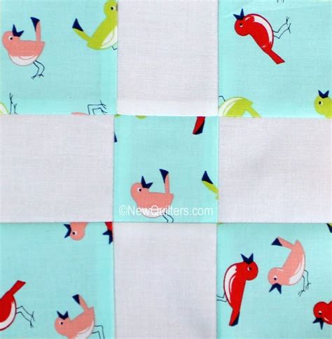 How To Strip Piece Nine Patch 9 Patch Quilt Blocks New Quilters