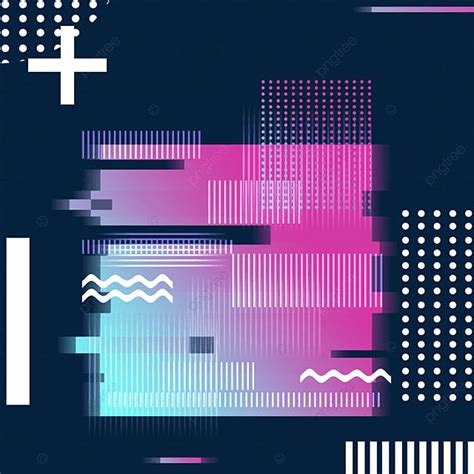 Fault Wind Border Abstract Design