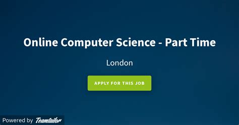 Online Computer Science Part Time Findtutors