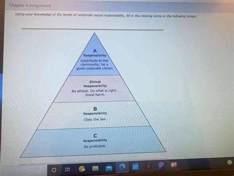 solved chapter 4 assignment using your knowledge of the