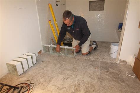 Installing A Glass Block Wall Jlc Online