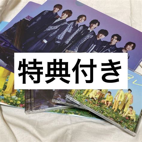 なにわ男子 Theanswerサチアレ 3形態 まとめ売り特典付き メルカリ