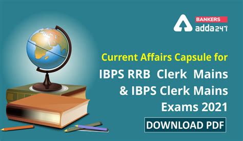 Current Affairs Capsule For Ibps Rrb Clerk Mains And Ibps Clerk Mains