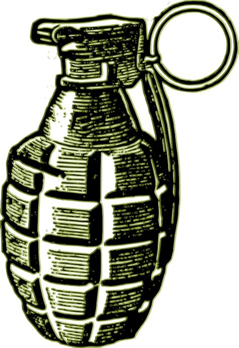 Green Grenade Openclipart