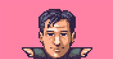 ドット絵 回る井之頭五郎 銀親＠お仕事募集中のうごイラ Pixiv