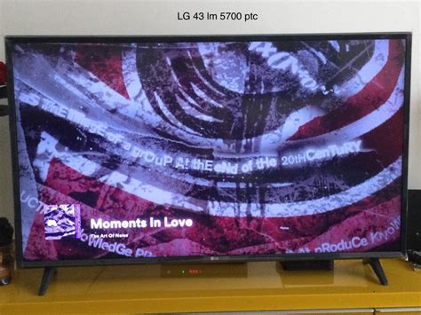 lg 43 lm 5700 ptc smart TV, TV & Home Appliances, TV & Entertainment ...