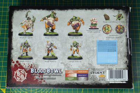 Blood Bowl Team Nurgle Rotters Chaosbunkerde