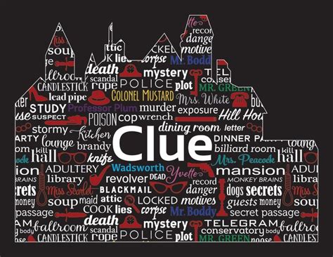 Clue Poster