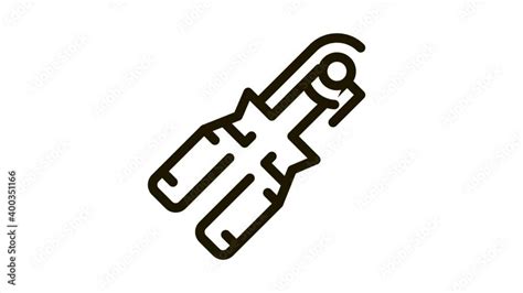 Expander Heavy Grip Icon Animation Black Expander Heavy Grip Animated Icon On White Background