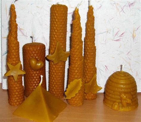 Cosmética Natural Artesana Velas de cera de abejas