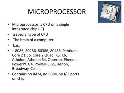 Introduction To 8051 Powerpoint Slides Learnpick India