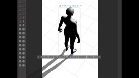 고민 끝 웹툰 작화 여자 모델형 기본바디 Youtube