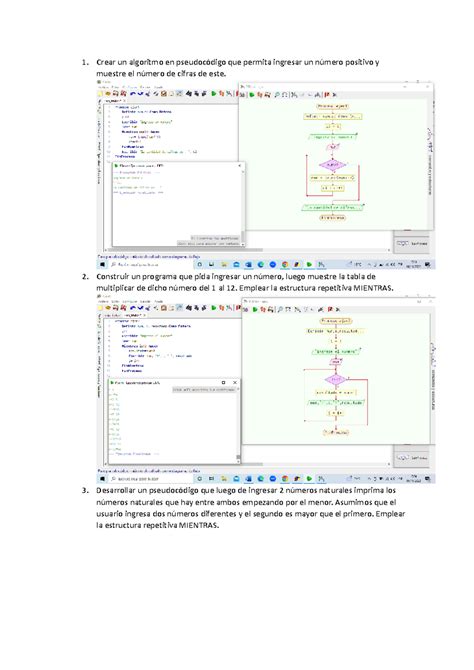 Algoritmo Sesion 13 Algo Crear Un Algoritmo En Pseudocódigo Que