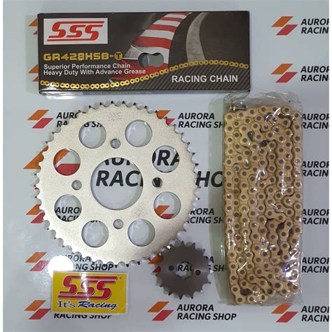 Jual GEAR SET SSS SUZUKI GSX R 150 S 150 BANDIT 150 RANTAI SSS