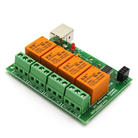 USB Relay Controller Board Channels For Home Automation
