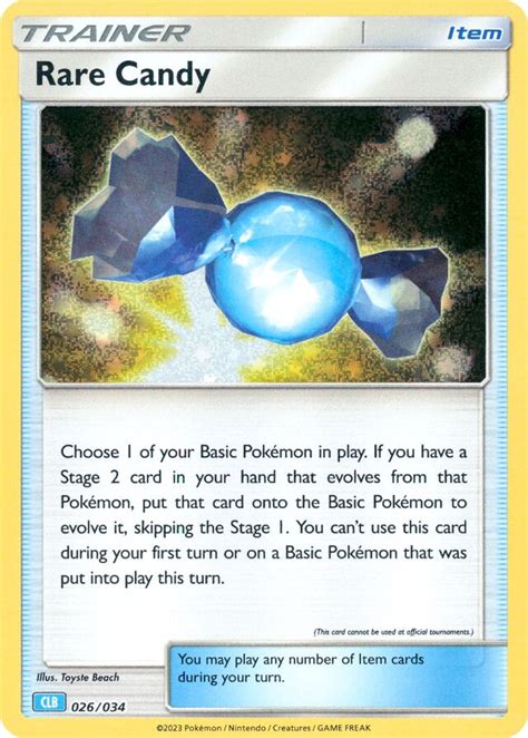 Rare Candy Pokémon Tcg Classic Blastoise 026034 International Tcg