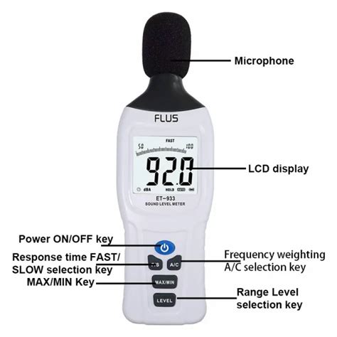 Decibel Meter Sound Detector Sound Measuring Instrument
