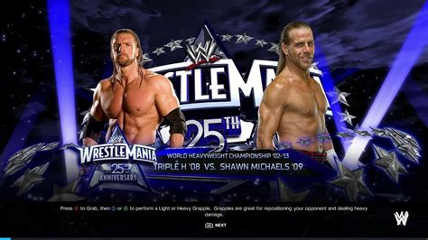 WWE K Triple H Vs Shawn Michaels Last Man Standing Match YouTube