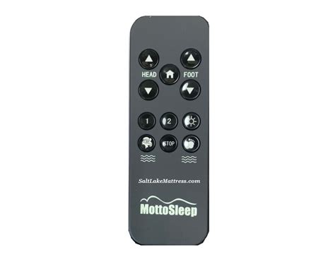 Hhc Xsf200 Moto Sleep Motto Sleep Ch11 Hm Massage Remote Important Does Not Work With Ch 11