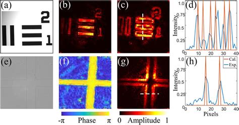 Result Of Imaging Real Amplitude And Phase Objects A E Download Scientific Diagram
