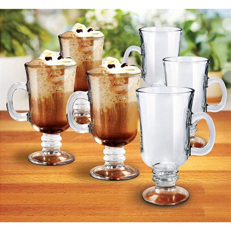 Set Of 6 Irish Coffee Mugs Kovot
